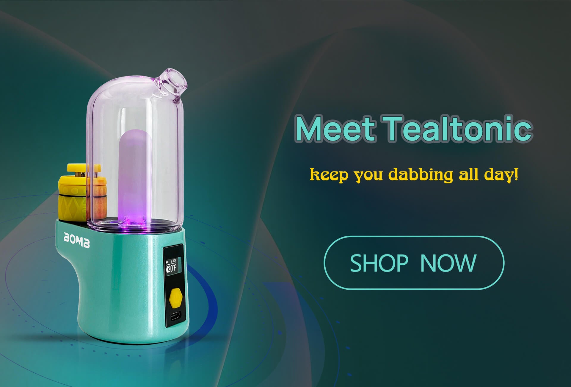 BOMB: Electric Dab Rig Best E-rig Bong Store