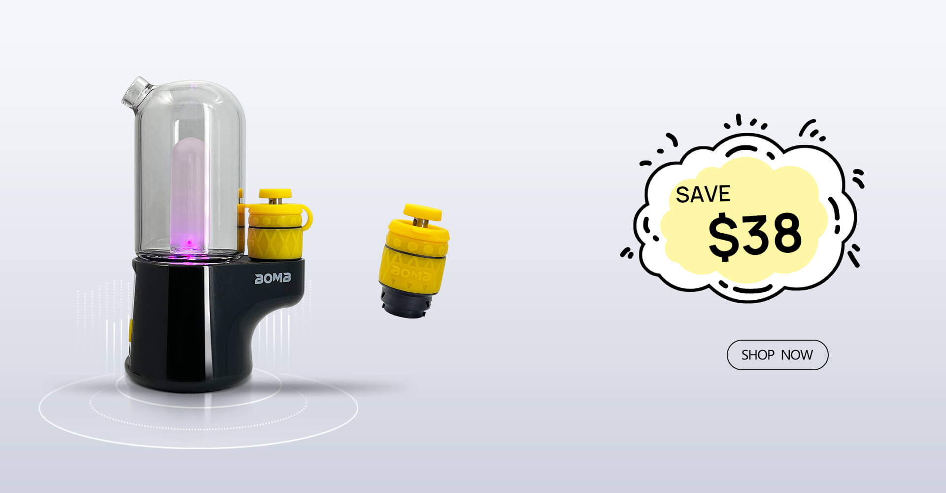 BOMB: Electric Dab Rig Best E-rig Bong Store
