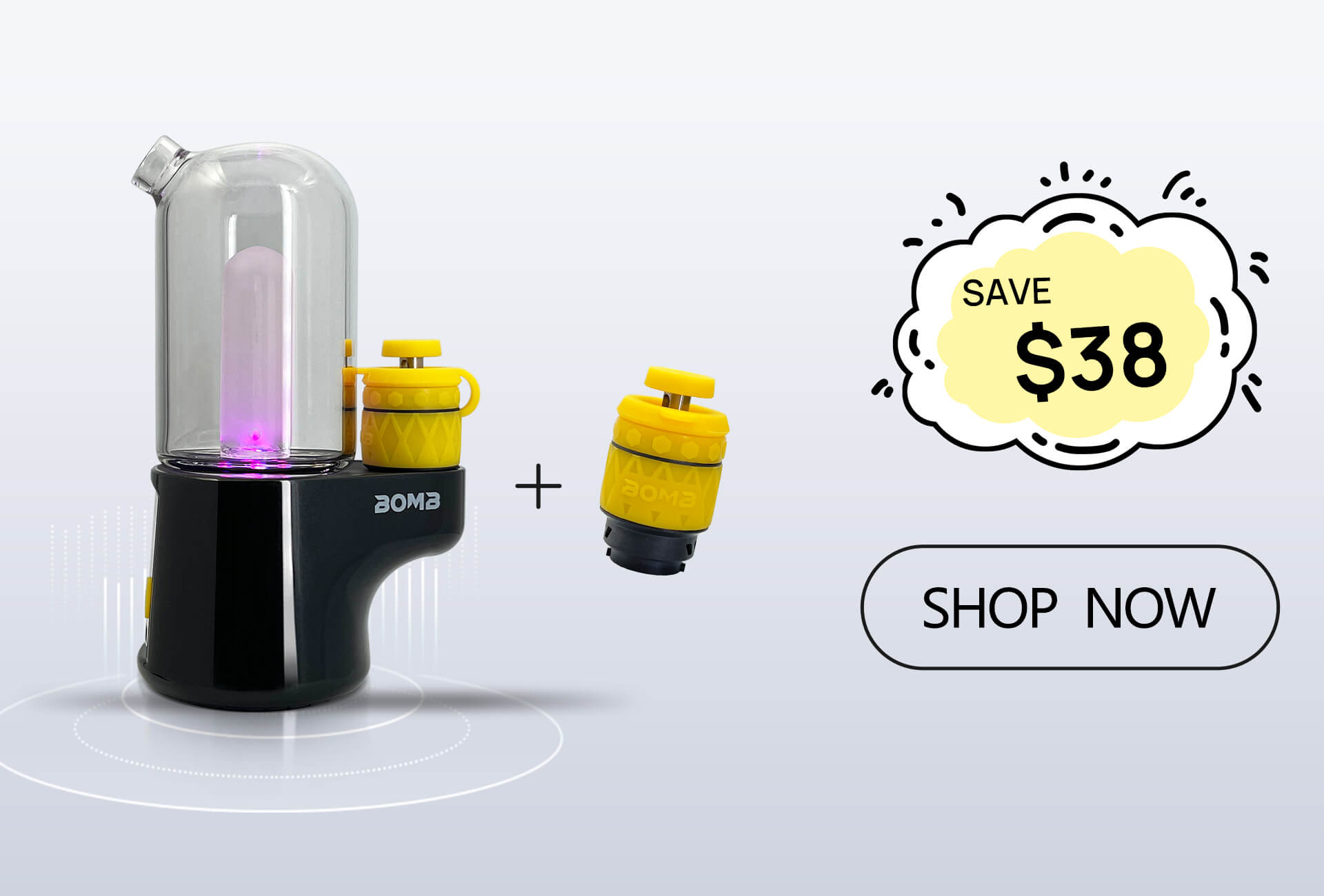 BOMB: Electric Dab Rig Best E-rig Bong Store