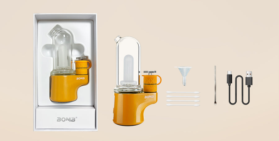 BOMB ERIG Sykloud - Portable Electric Dab Rig - Sunset